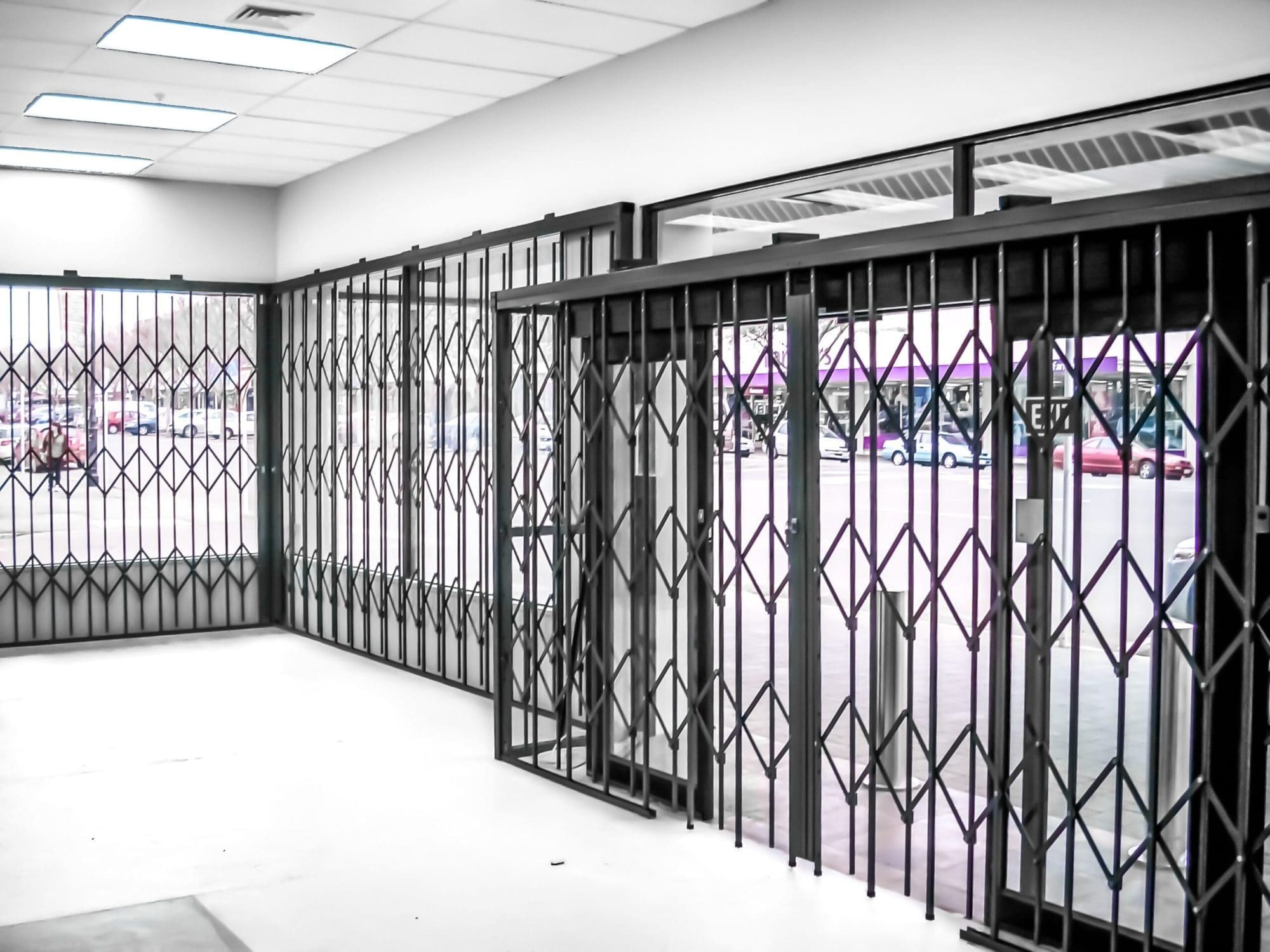 Expandoor Expanding Trellis Door | Security Grilles NZ | Xpanda