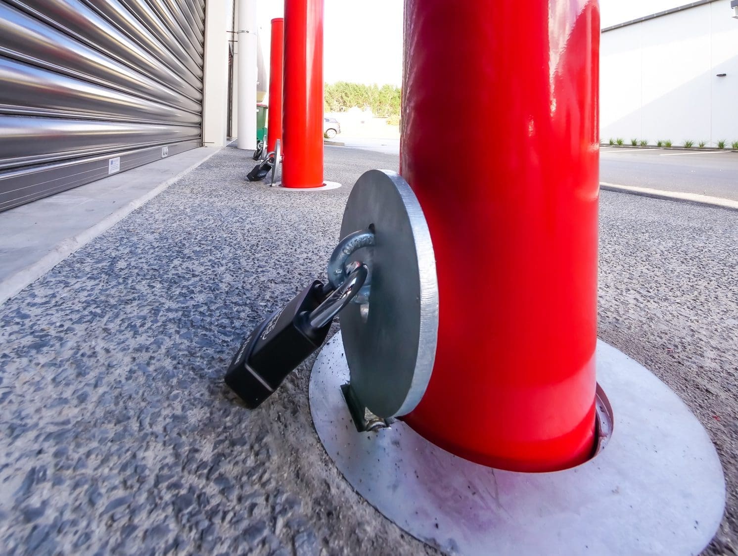 Galvanized Removable Security Bollards NZ | Xpanda